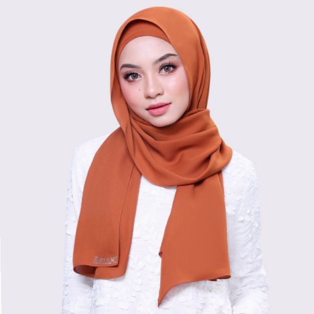 PLAIN HEAVY CHIFFON( BASIC SHAWL) | Shopee Malaysia