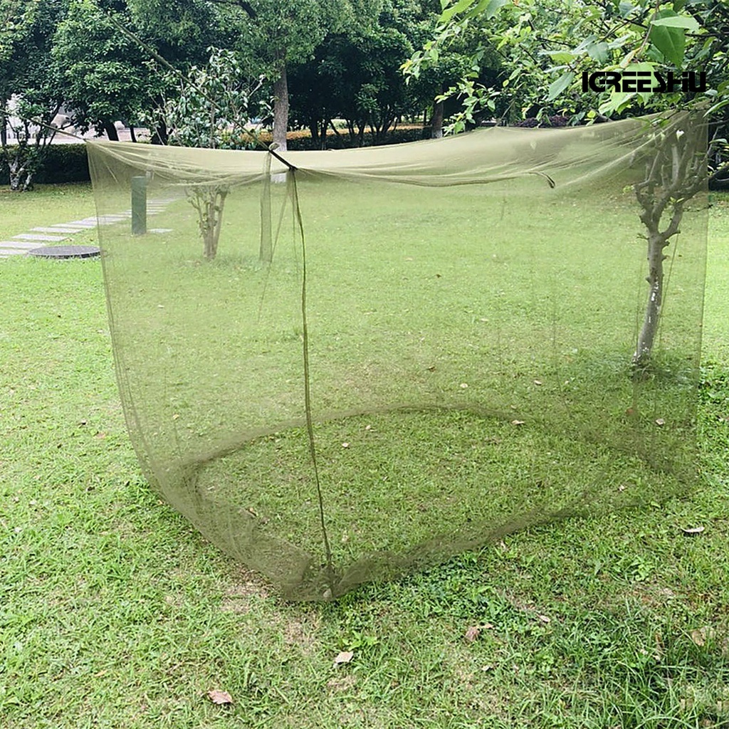 Outdoor Net Army Green Folding Bed Tent for Camping | Shopee Malaysia