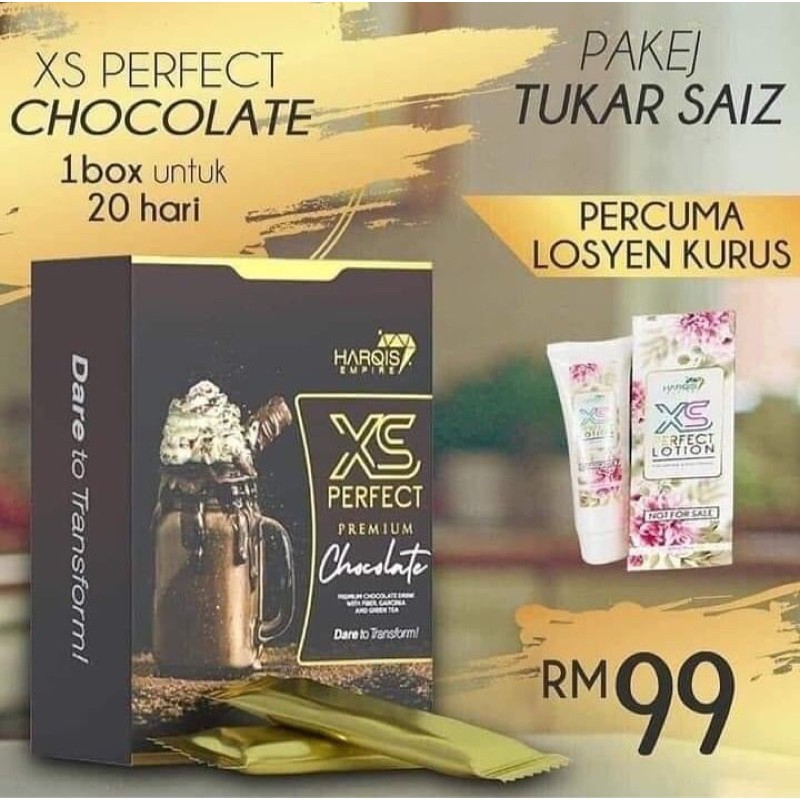 🔥PROMO🔥 XS PERFECT PREMIUM CHOCOLATE SLIMMING DRINK | Shopee Malaysia