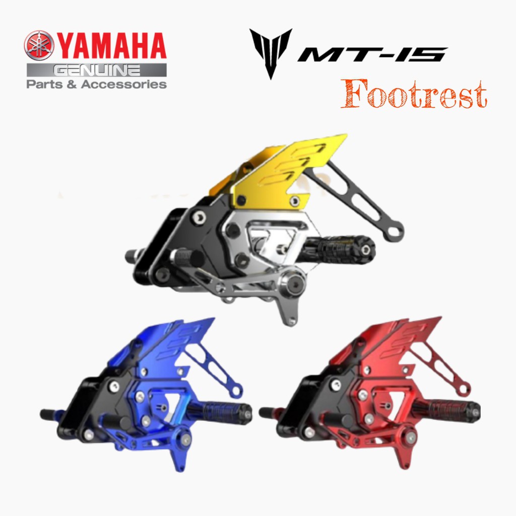 YAMAHA MT15 FOOTREST RACING NEW 2021 LIMITED EDITION KINGDRAG DESIGN ...
