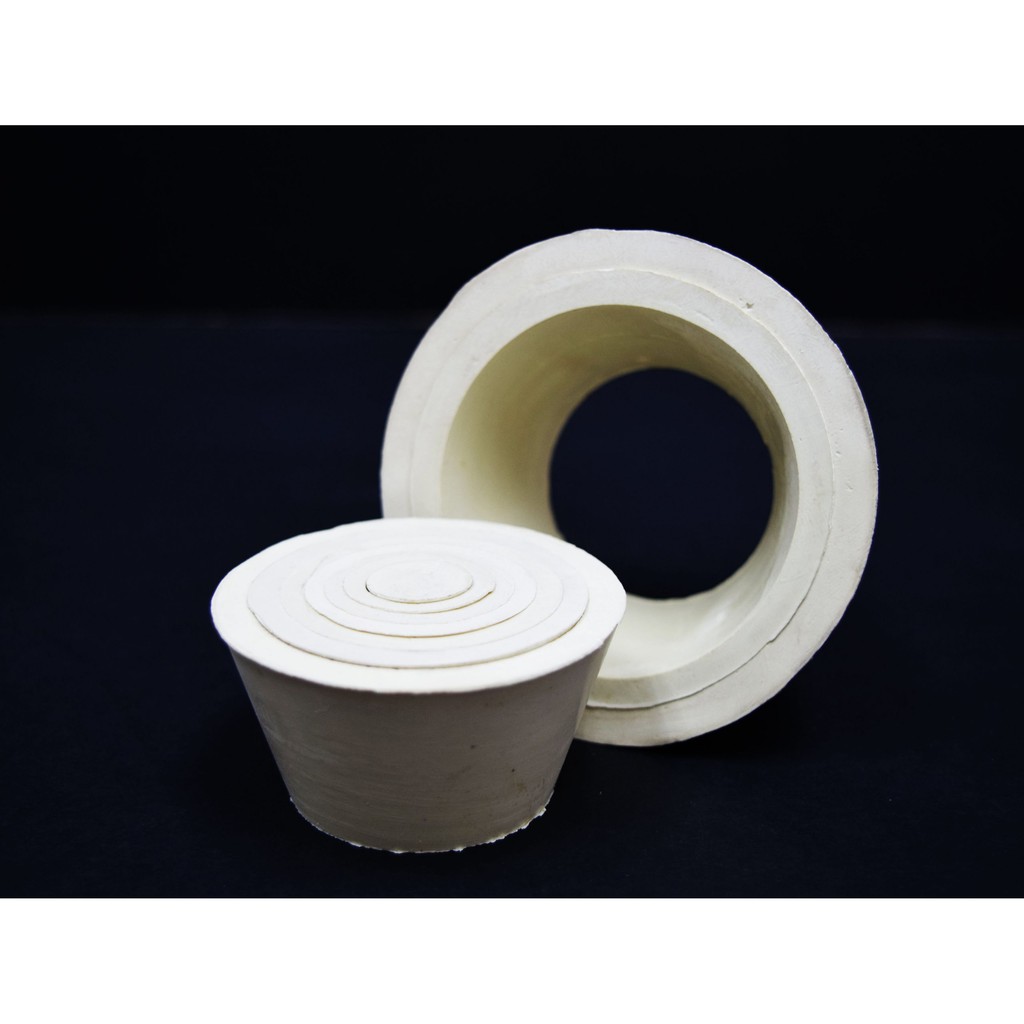 Rubber Cone Filter Adapter Set Rubber Stopper Buchner Funnel Flask ...