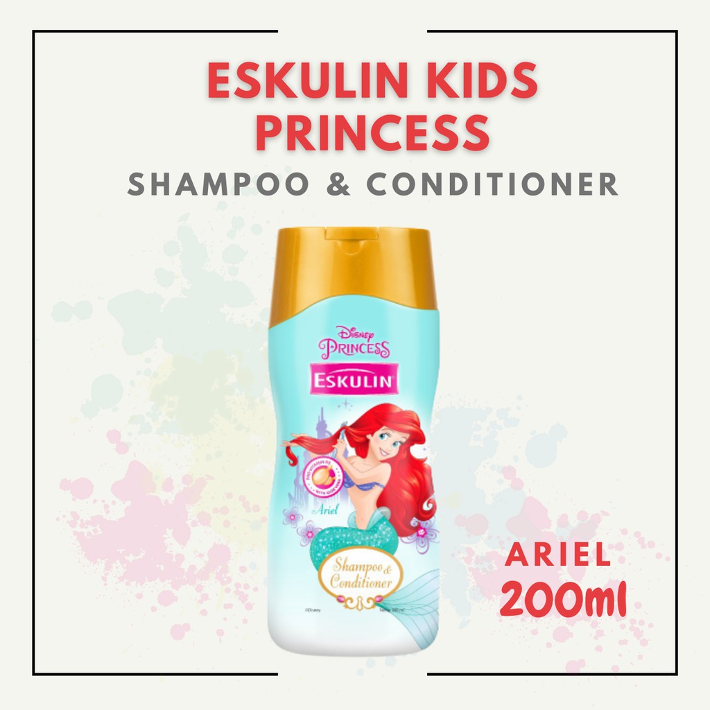 Eskulin Kids Princes / Ariel / Shampoo & Conditioner / Baby Shampoo ...