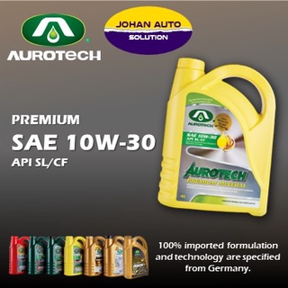 Aurotech Engine Oil 10W-30 Premium Mineral (4L) | Shopee Malaysia