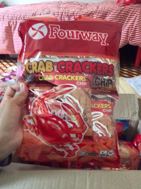 Fourway Crab Cheese Cracker 5pkt X 45g Shopee Malaysia