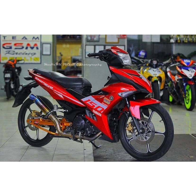 COVERSET Y15 V1 V2 ALL RED SNIPER GP 2020 RED (10) - MERAH PREMIUM ...