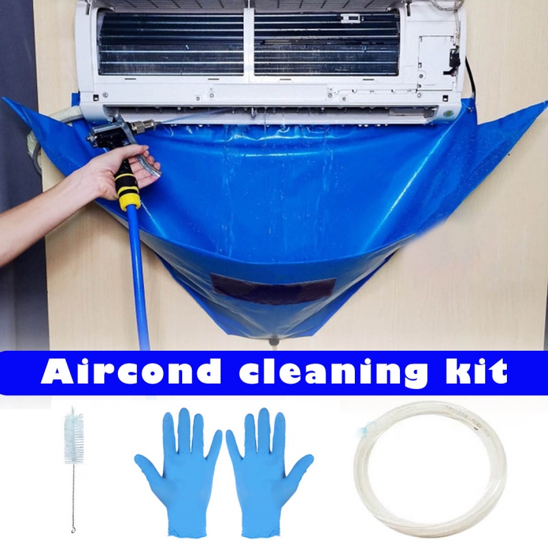 Aircond Cleaning Bag Cover Brushes Filter Net Waterproof Air ...