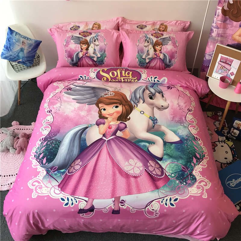 Sofia The First Bedding Queen Size - Hanaposy