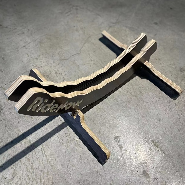 RIDENOW WOODEN BIKE STAND WHEELS DISPLAY STAND ADJUSTABLE | Shopee Malaysia