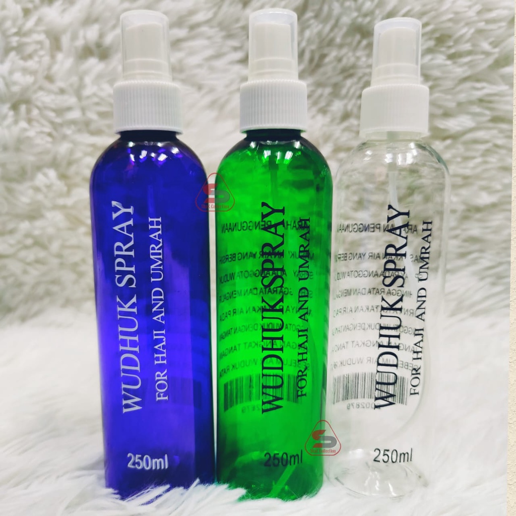 Botol Spray 180ml/250ml Wuduk Wudhu' Wudhuk Travel Haji Umrah Mist ...