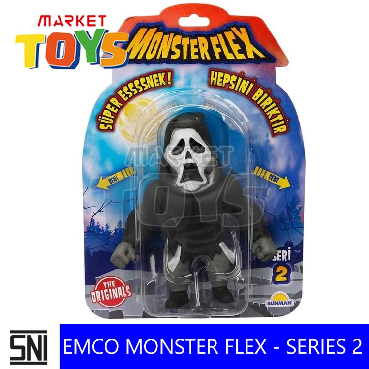Emco Monster Flex Series 2 Vampire Skull Pirate Zombie Figurine Action ...