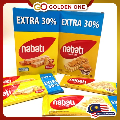 Nabati 16g Richeese Cheese Wafer / Peanut Butter Wafer [EXTRA 30 % ...