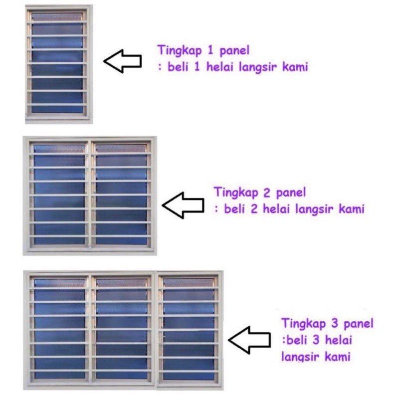 Harga Tingkap Sliding 2 Panel - Fundacionfaroccr - harga bingkai ...