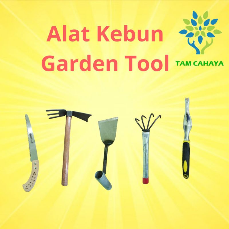 Alat Kebun Garden Tool Cangkul Kayu Pengorek Sayur Tanah Pencakar Tanah ...