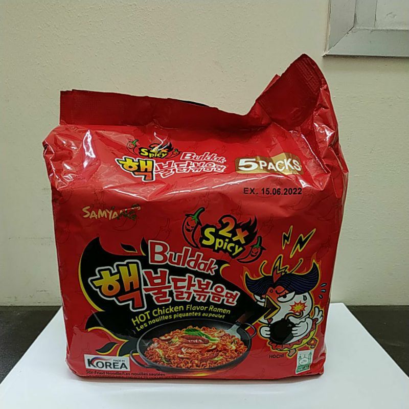 Samyang Buldak 2xSpicy 140gx5packs | Shopee Malaysia
