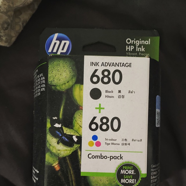 HP 680 Printer Ink Combo | Shopee Malaysia