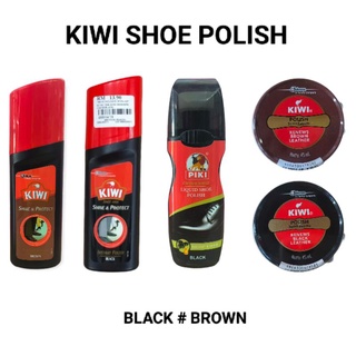 KIWI SHOE POLISH SHINE PROTECT SEMIR SEPATU 75ML / 45ML | Shopee Malaysia