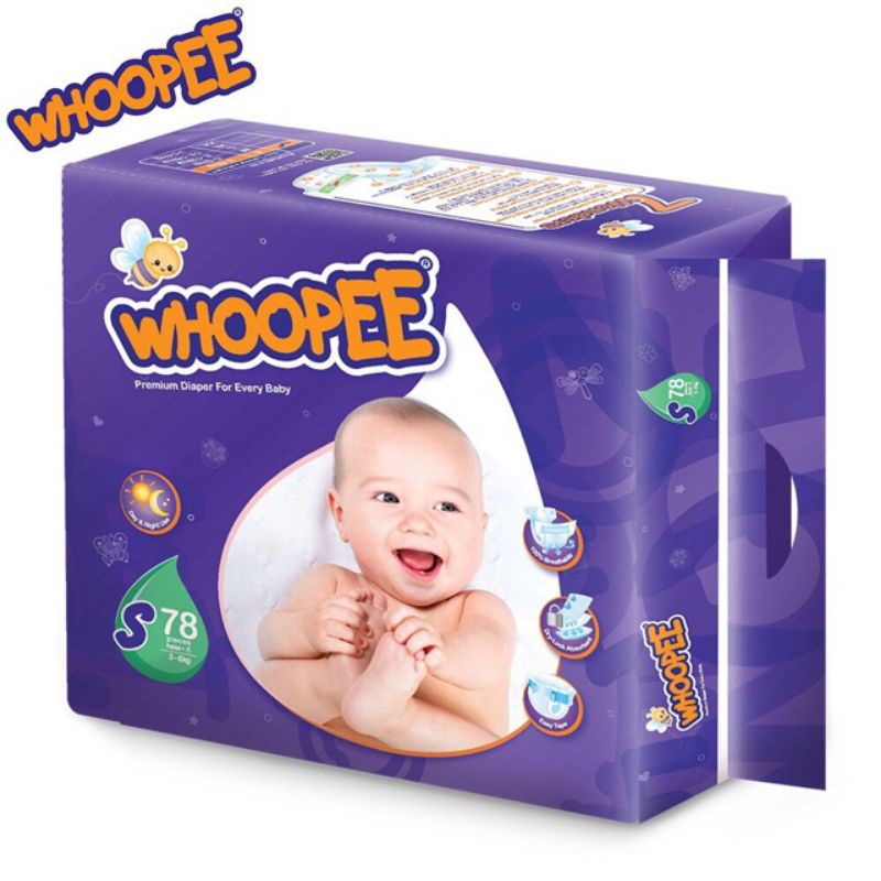 WHOOPEE premium diaper Tape S78 (promotion) | Shopee Malaysia
