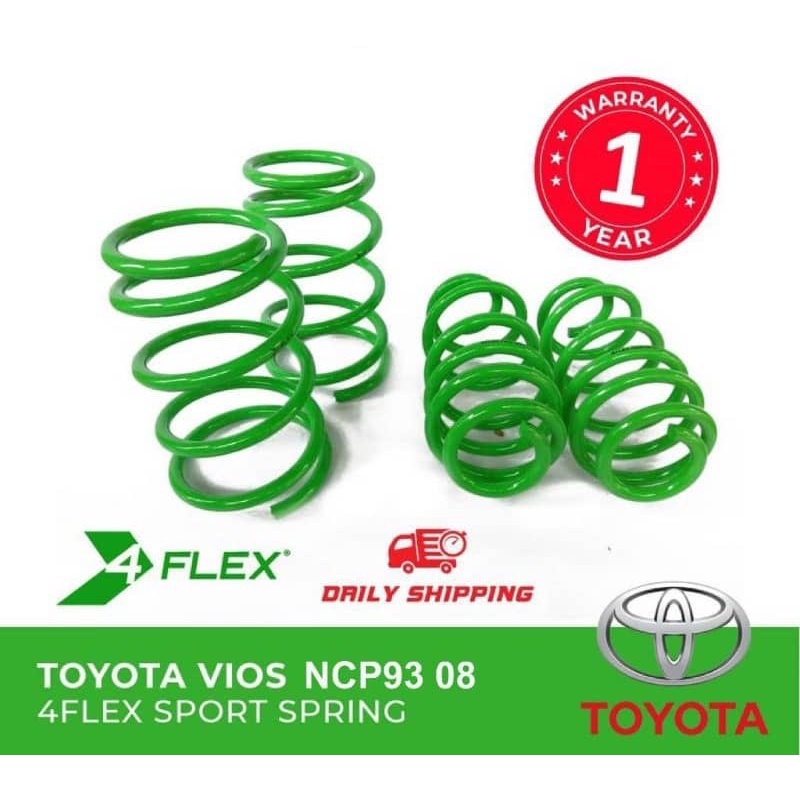 SPRING SPORT 4FLEX TOYOTA VIOS NCP93 | Shopee Malaysia