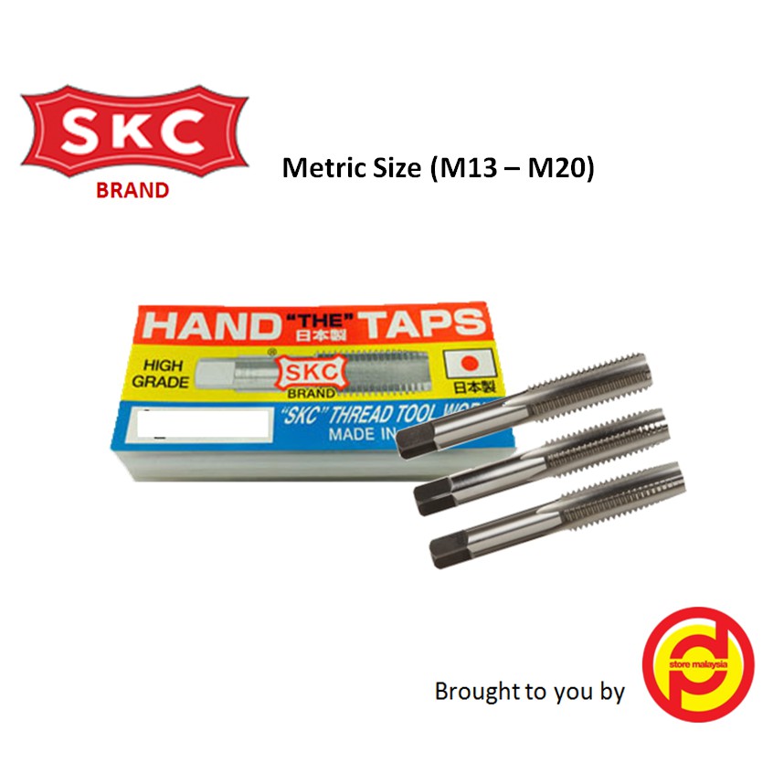 SKC Hand Taps, Metric Thread Type (M13 - M20) | Shopee Malaysia