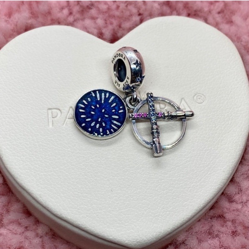 Pandora Star Wars Lightsaber Double Dangle Charm 799252C01 | Shopee ...