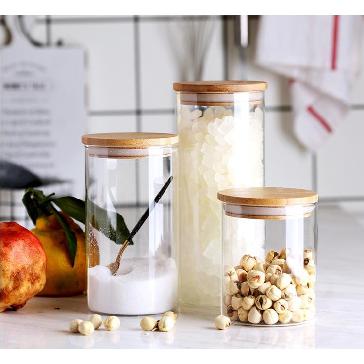 Glass Bottles Sealed / Kitchen Glass Storage Jar / Glass Sealed Jars ...