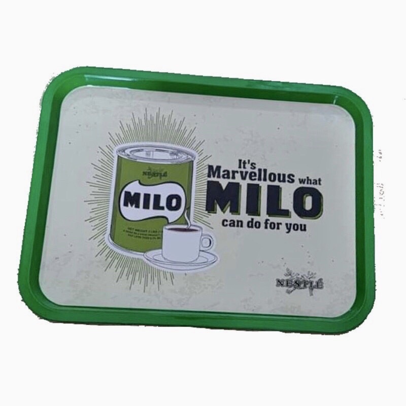 Limited Edition Nestle Milo Tray Talam Besi Vintage | Shopee Malaysia