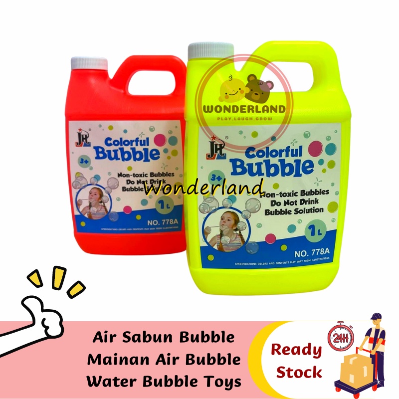 Air Bubble Belon Sabun Mainan Air bubble sabun Bubble Water for Kids ...