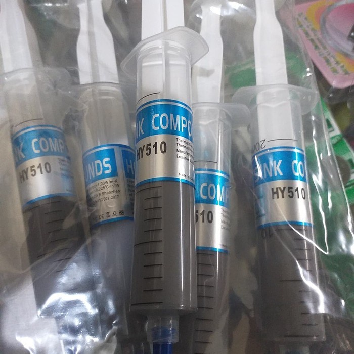 Thermal Grease Paste Jumbo Heatsink Cooling Paste Processor Syringe ...