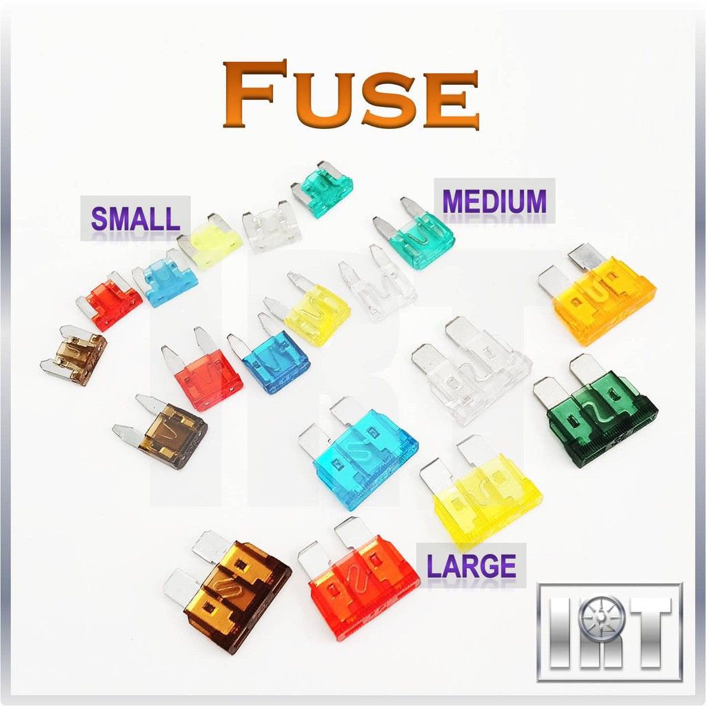 Fuse Micro Macro Big Small Medium Car Amp Blade Truck 12V Vigo Saga BLM ...
