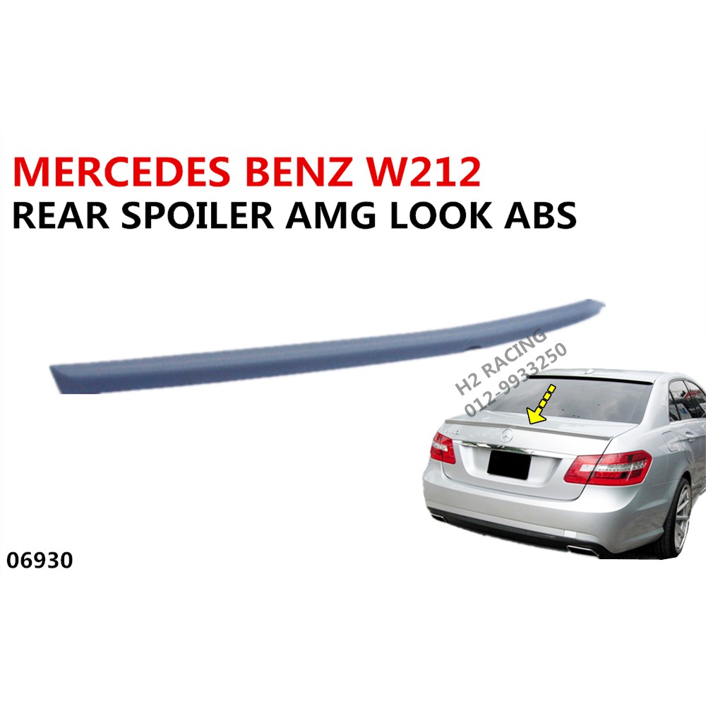 MERCEDES BENZ W212 REAR SPOILER AMG LOOK ABS | Shopee Malaysia
