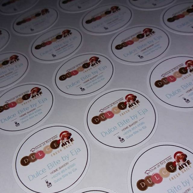 Stiker label 4cm 100pcs | Shopee Malaysia