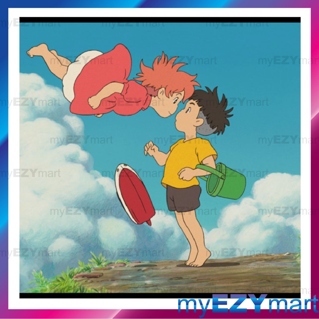 DIY Digital Oil Painting Paint By Numbers On Ponyo [20cmx20cm] / Cat ...