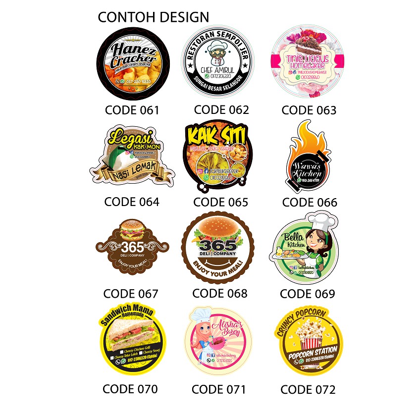 stiker 3.5 cm x 1.5 cm 600 pcs | Shopee Malaysia