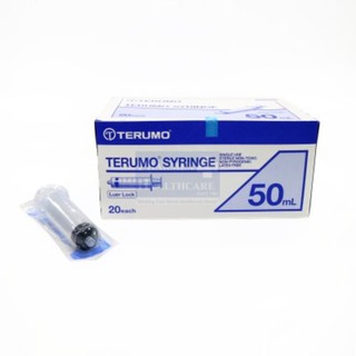 TERUMO 5cc/ml & 50ml Disposable Syringe Without Needle, Luer Lock Tip | Shopee Malaysia
