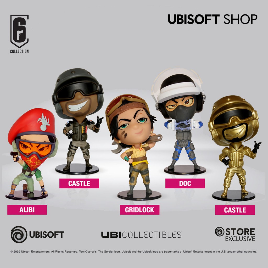 Rainbow Six Siege - Six Collection | Chibi Series 5 SET (5pcs ...