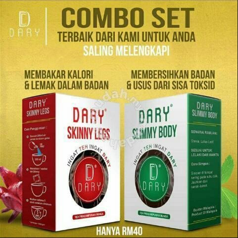 DARY SLIMMY BODY & SKINNY LEGS COMBO | Shopee Malaysia