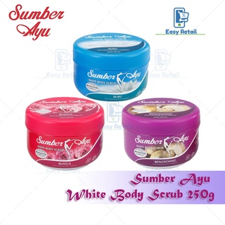 Sumber Ayu White Body Scrub / Lulur Mandi Skrub Badan 250ml ( Bunga ...