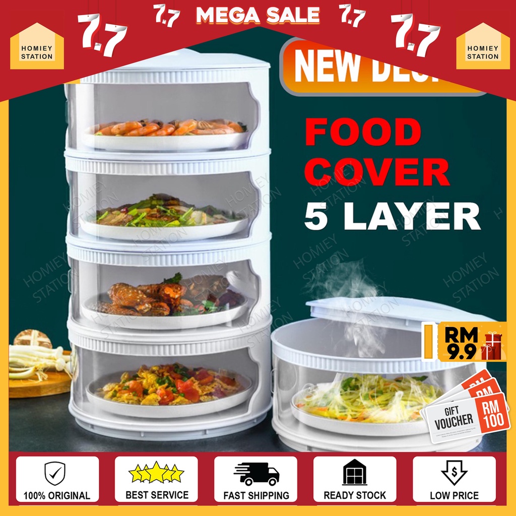 Food cover Transparent Stackable Food Insulation Cover Thicken ...