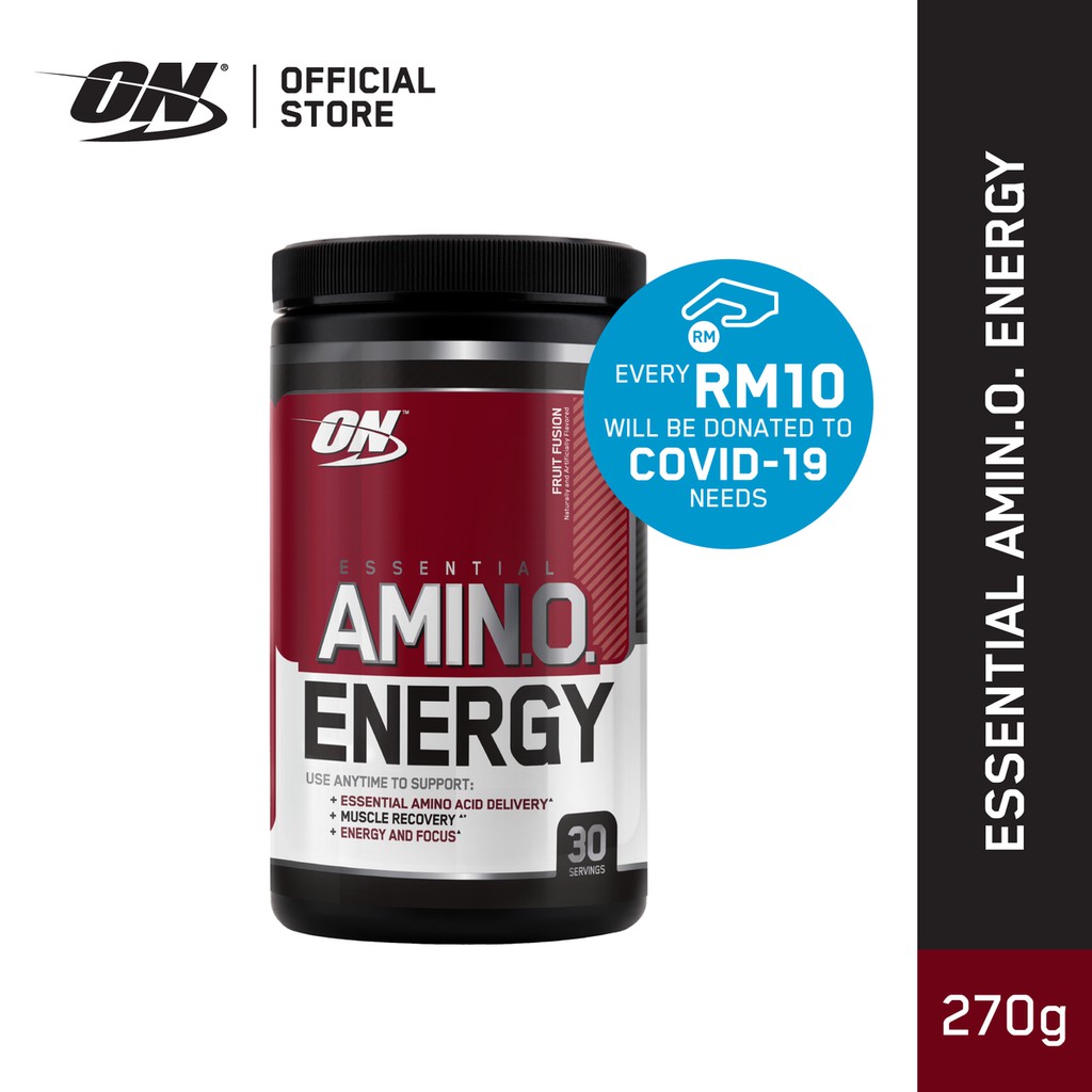 Optimum Nutrition Essential Amino Energy (30's) | Shopee Malaysia