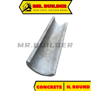 MR. BUILDER Half Round Concrete Drain 6" 9" 12" Longkang Simen Garden ...