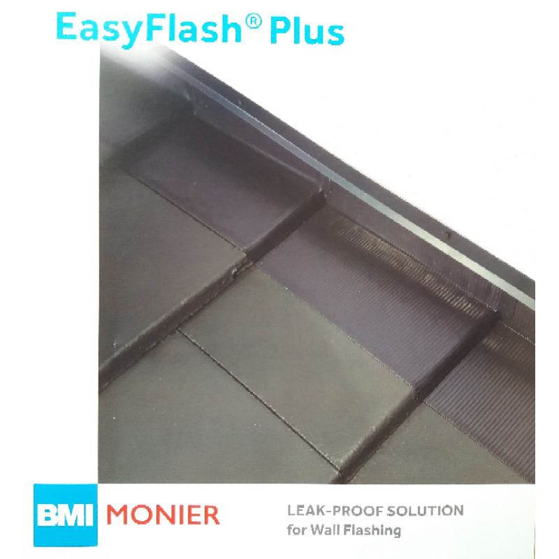 Monier Easyflash Plus 280mmX5m Zink tepi Getah bumbung Tape bumbung Dry ...
