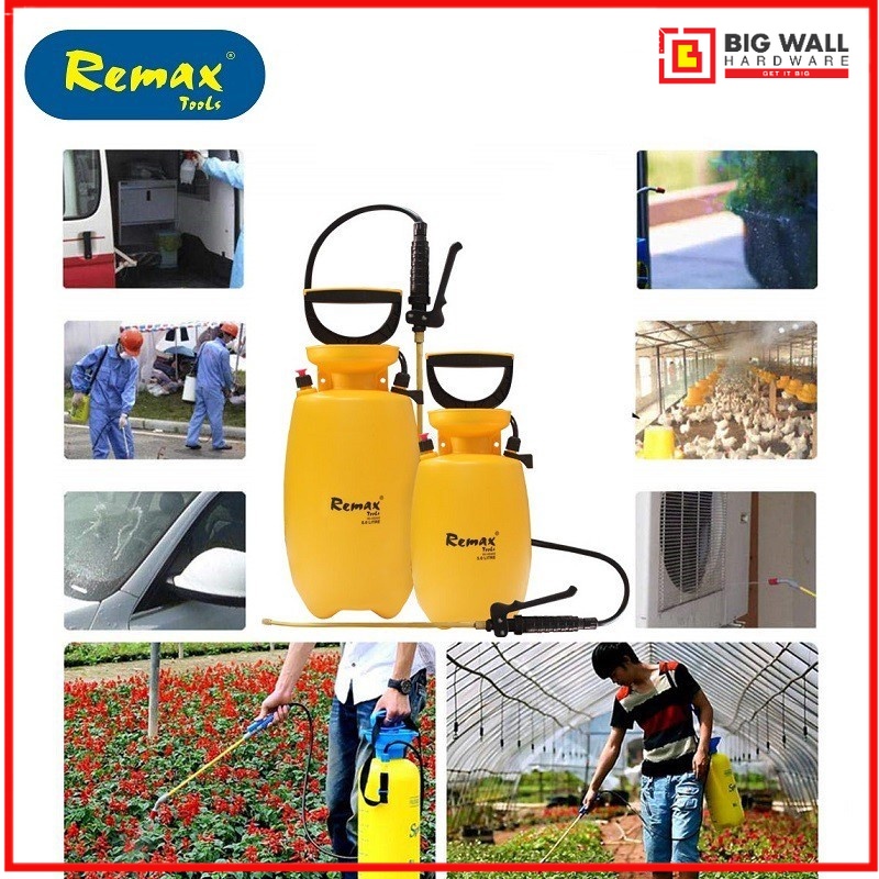 Remax 2-8 Litre Garden Pressure Sprayer Farm Pesticide Sprayer (95 ...
