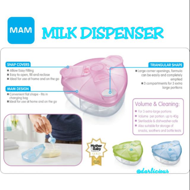 MAM milk powder dispenser / box (1pcs) | Shopee Malaysia