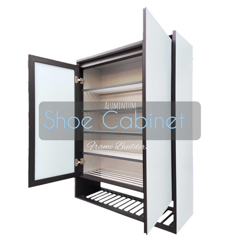 Shoe Cabinet/Aluminum Shoe Cabinet/Shoe Cabinets/2Doors Cabinet/Wall ...