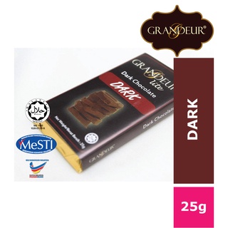 GRANDEUR Dark Chocolate Bar 25g Coklat Langkawi Murah Borong Sedap ...