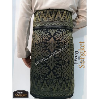 SAMPIN SONGKET MURAH, KAIN SAMPIN SONGKET, SAMPIN EXCLUSIVE HITAM ...