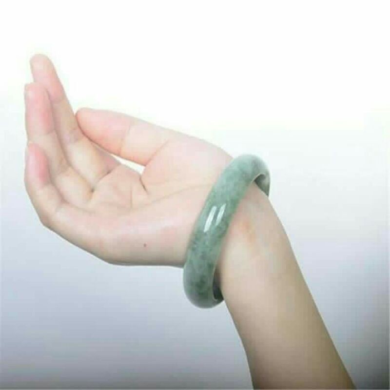 MALAYSIA STOCK GELANG JED ASLI BERSERTA SIJIL ADULT BRACELET JED BANGLE ...