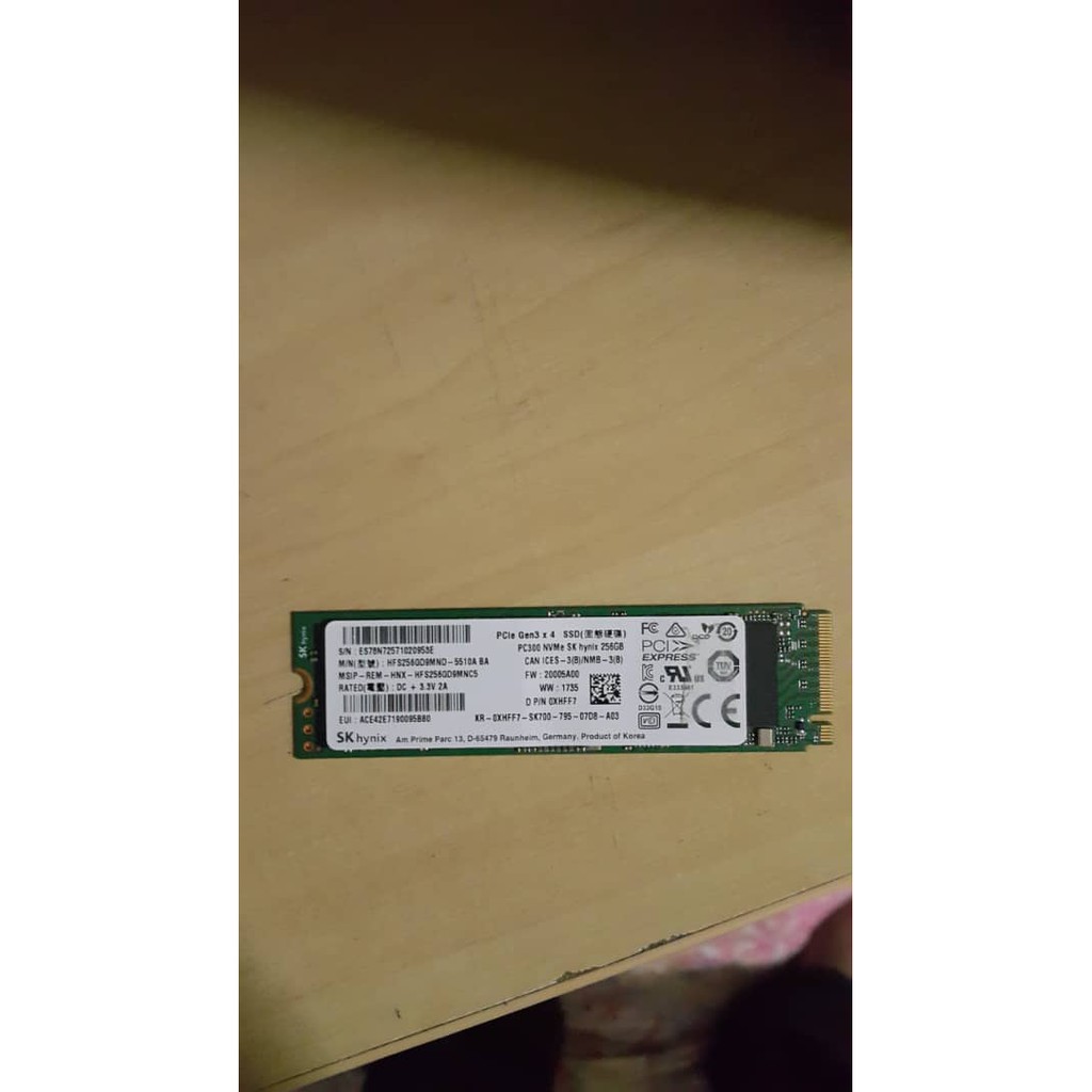SK Hynix 256GB PC300 M.2 2280 NVME, SSD | Shopee Malaysia