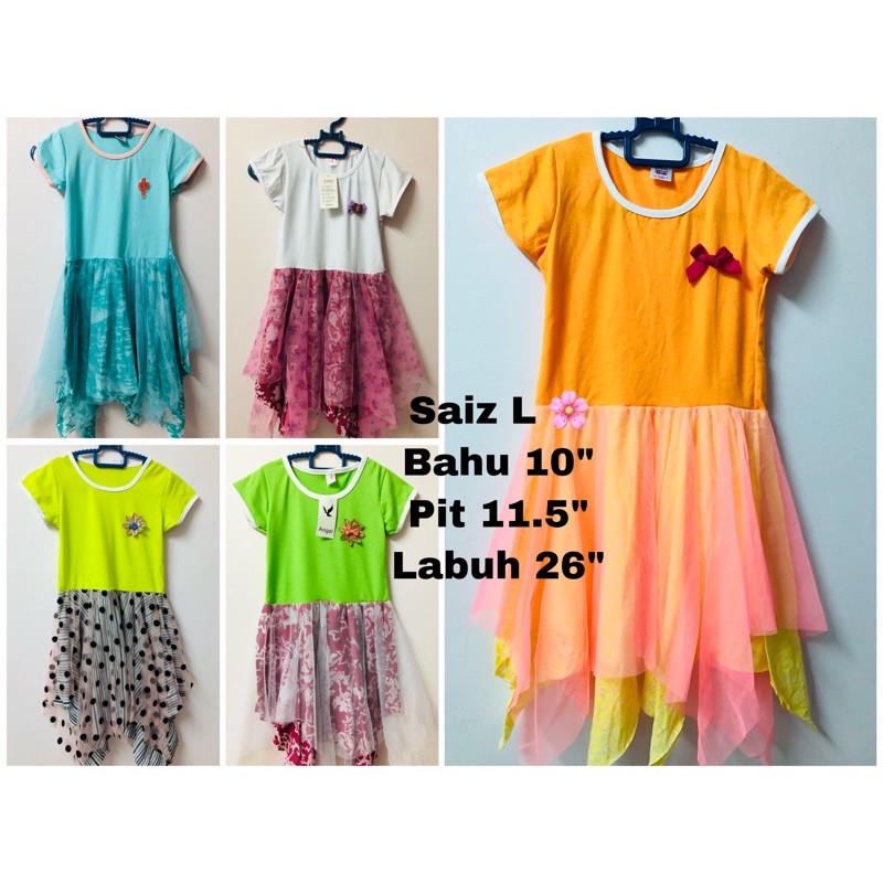 Dress budak 3-4 tahun Baju raya budak murah | Shopee Malaysia