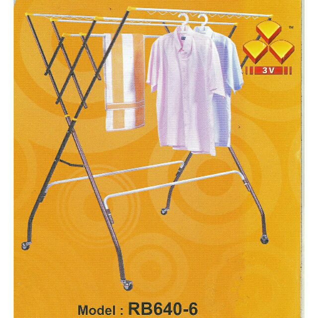 KT WARE 3V OUTDOOR CLOTHS HANGER /DRYING CLOTH RACK /RAK SIDAI BAJU ...